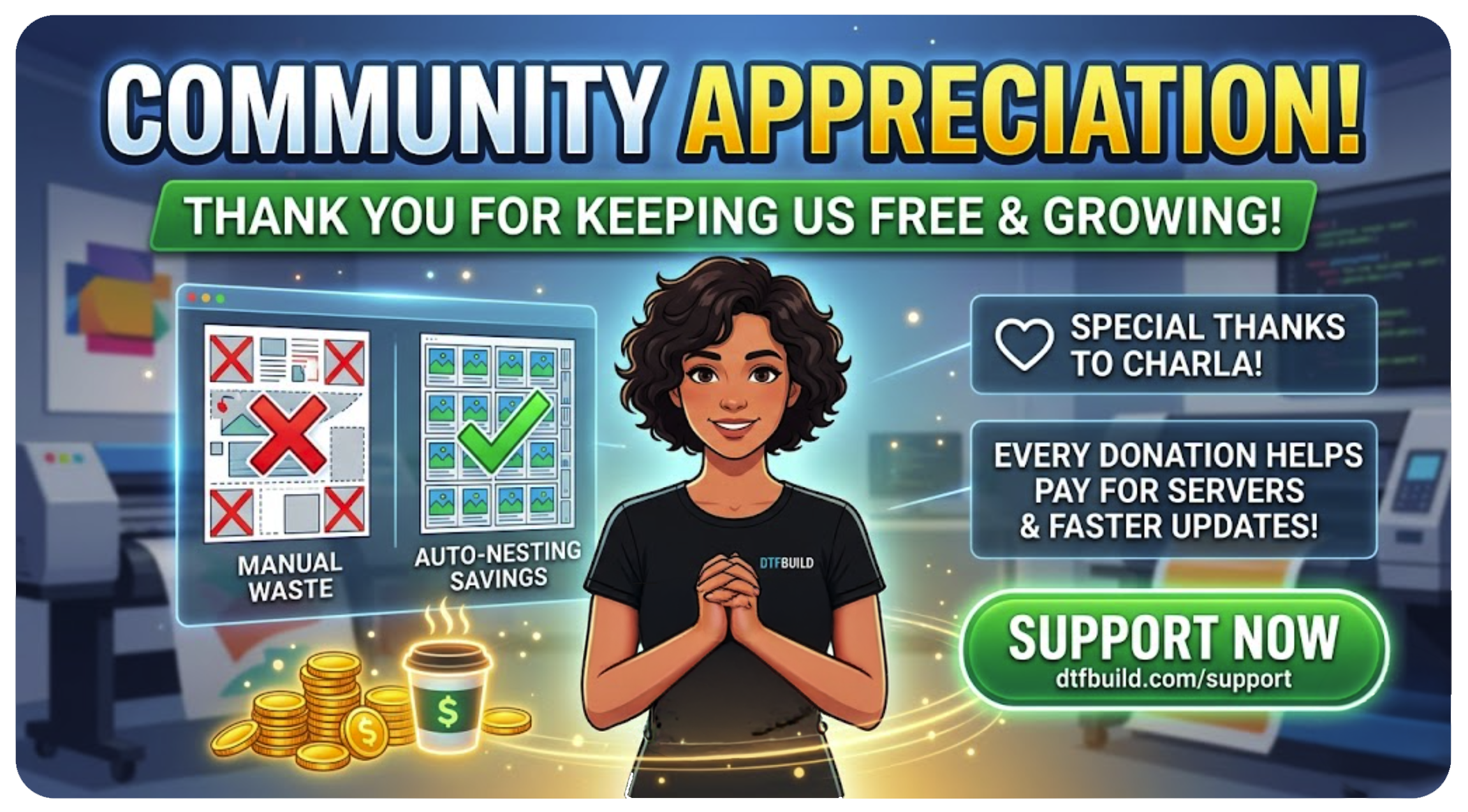 Free DTF Gang Sheet Builder | DTFBuild